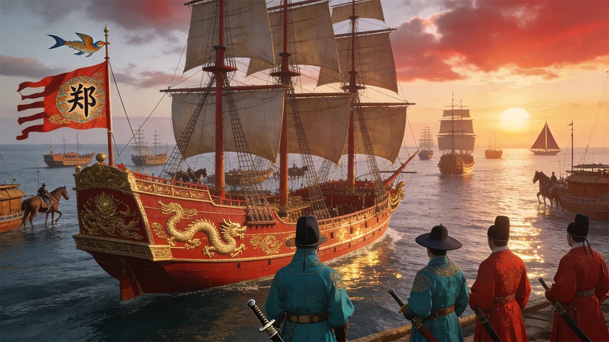 Explore Ming Dynasty: The Legacy of Zheng He & His Treasure Fleet